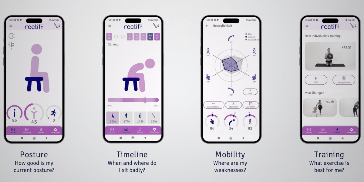 rectify: The Smart Shirt That Trains and Tracks Your Posture